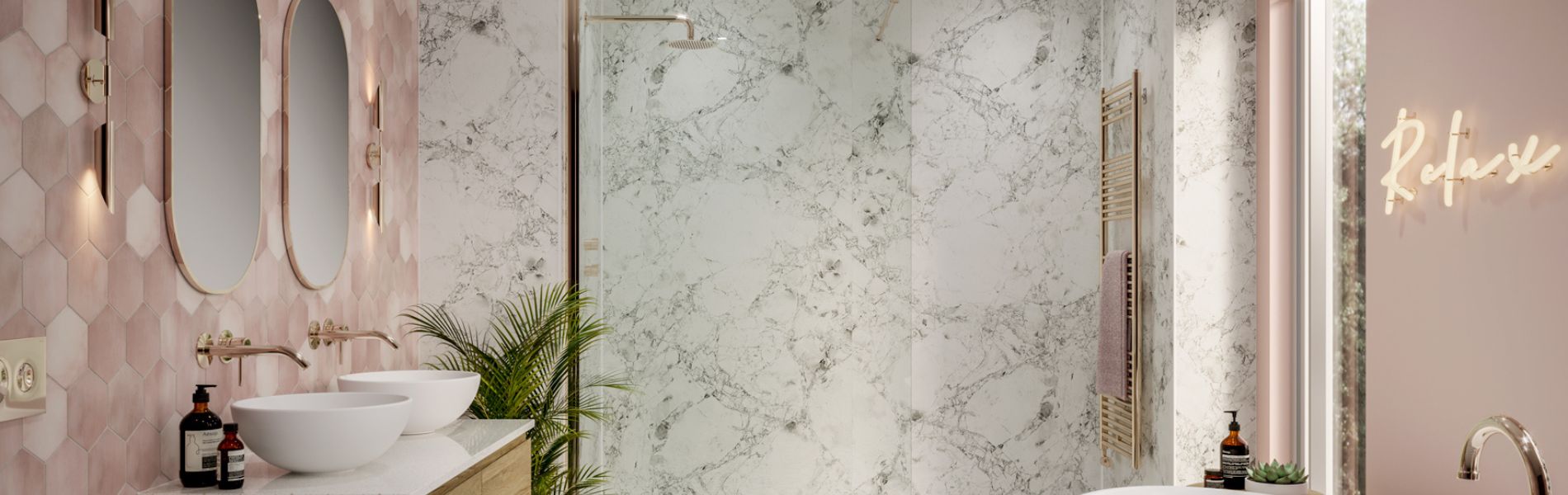 MultiPanel Bathroom Panels | Shower Panelling – Panel Company