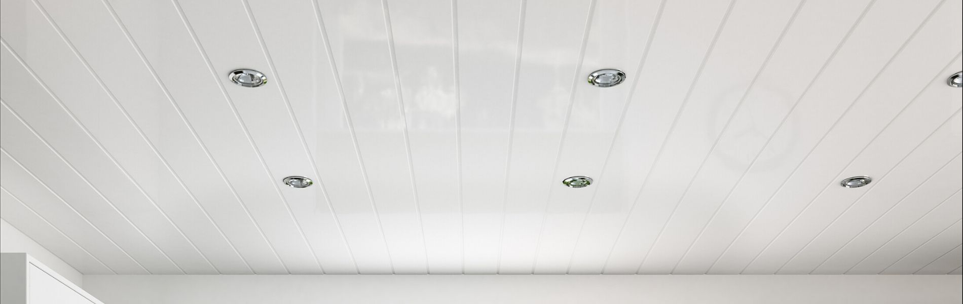 White Ceiling Panels | Glossy & Sparkle effect Panelling – Panel Company