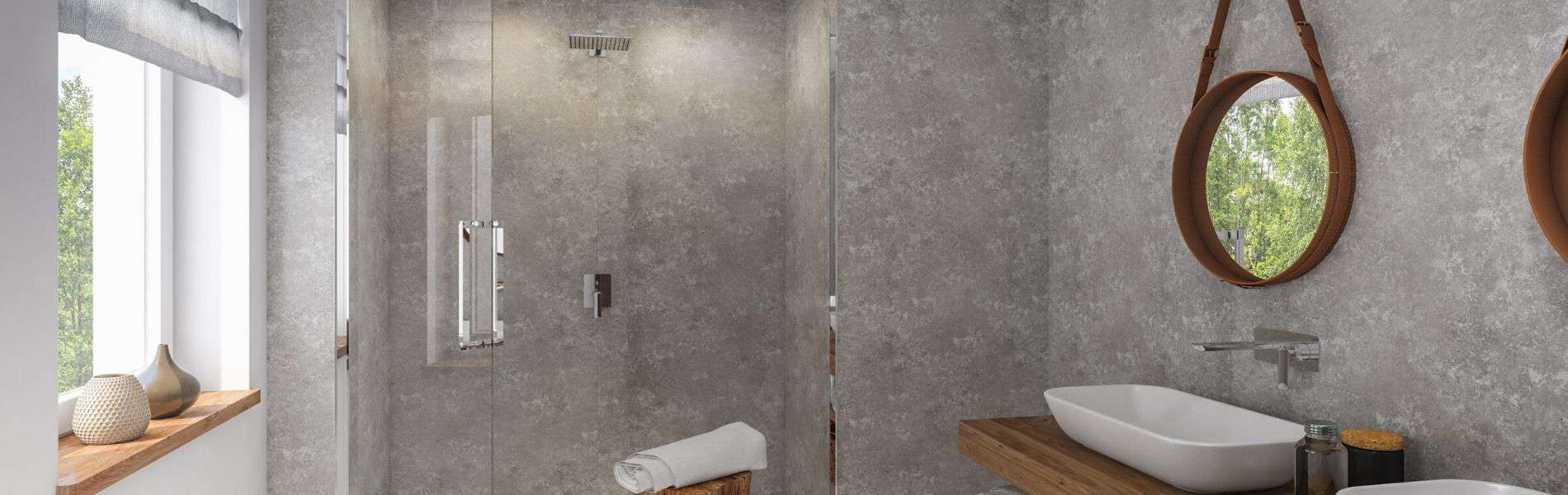 Grey Wall Panels | Contemporary PVC Panels | Panel Company