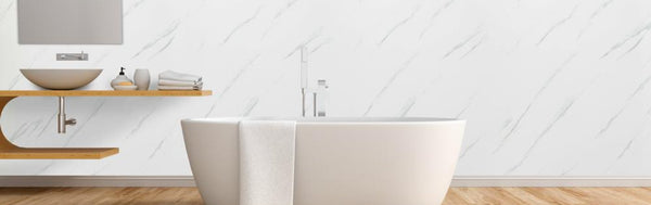 Marble Effect Shower Panels | Marble Pattern Bathroom Cladding