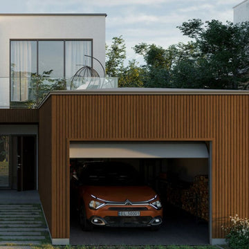 Natural Wood Effect Outdoor Panelling | Exterior Wall Panels – Panel ...