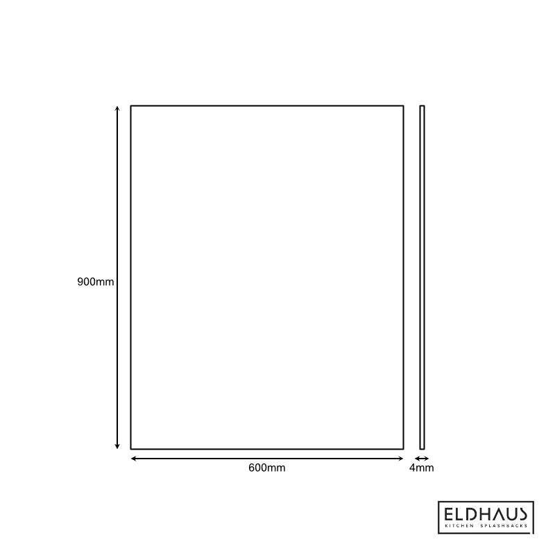 White Kitchen Splashback - Eldhaus – Panel Company