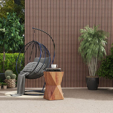Natural Wood Effect Outdoor Panelling | Exterior Wall Panels – Panel ...