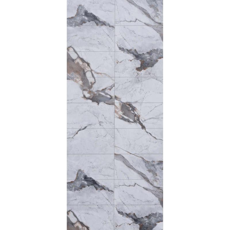White Marble Tile Wall Panel - 600mm – Panel Company