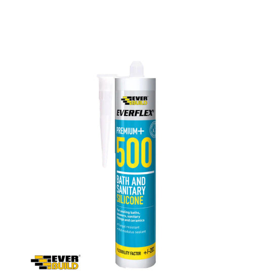 Everflex 500 Bath & Sanitary Silicone | The Panel Company