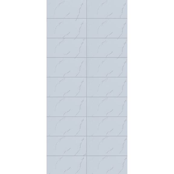 Ivory White Marble Tile Wall Panel - 600mm – Panel Company