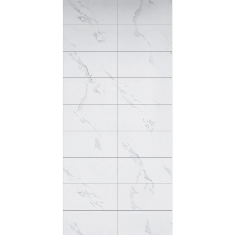 Carrara White Marble Tile Wall Panel - 600mm – Panel Company