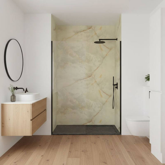 Imprevia Opal Onyx PVC Shower Panel - 1M x 2.4M – Panel Company