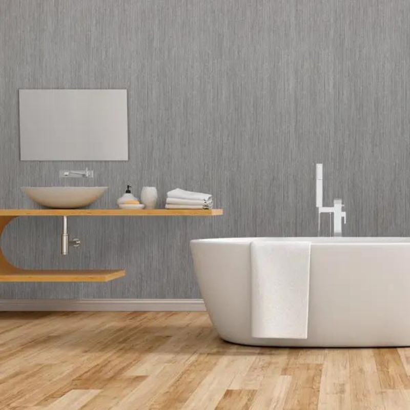 Grey Abstract Brushed PVC Wall Panels | The Panel Company