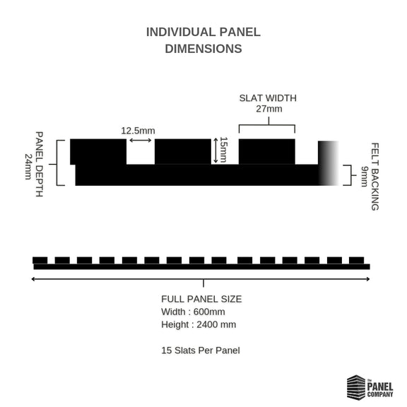 Buy Natural Oak Acoustic Slat Wall Panel | Sulcado | Panel Co – Panel ...