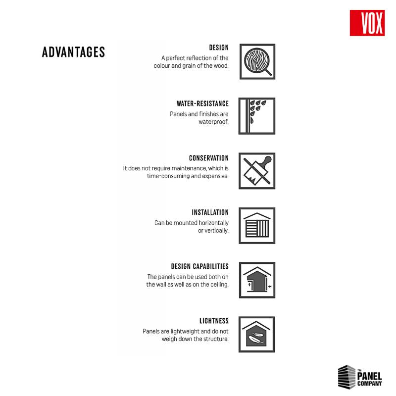 Buy Oak | Vox Fronto Slat Wall Exterior Panels | Panel Co – Panel Company