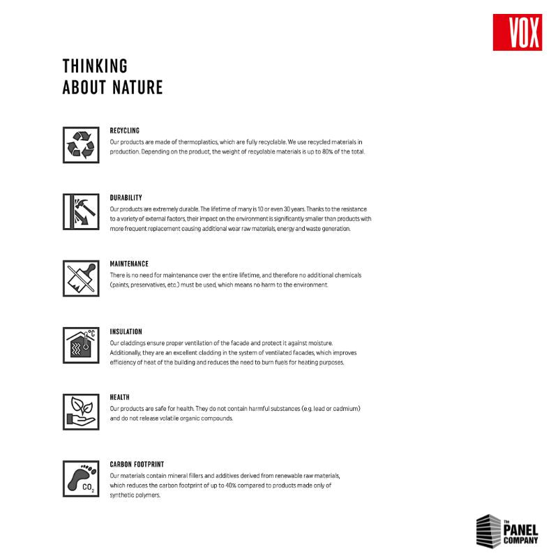 Winchester Oak | Vox Fronto Slat Wall Exterior Panels | Panel Co ...