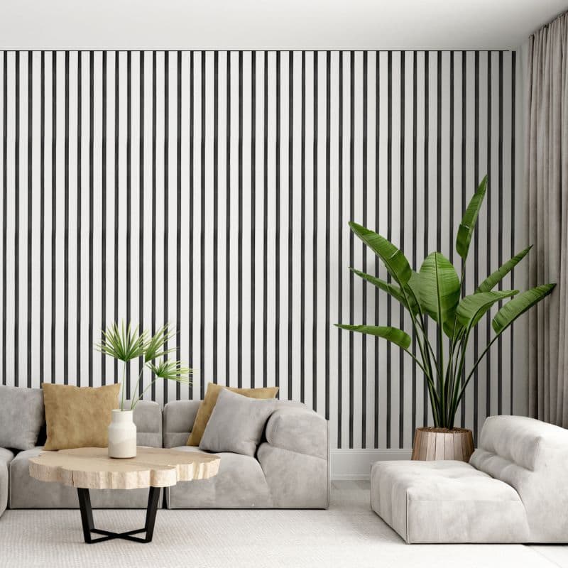 Buy White Acoustic Slat Wall Panelling | Sulcado | Panel Co – Panel Company