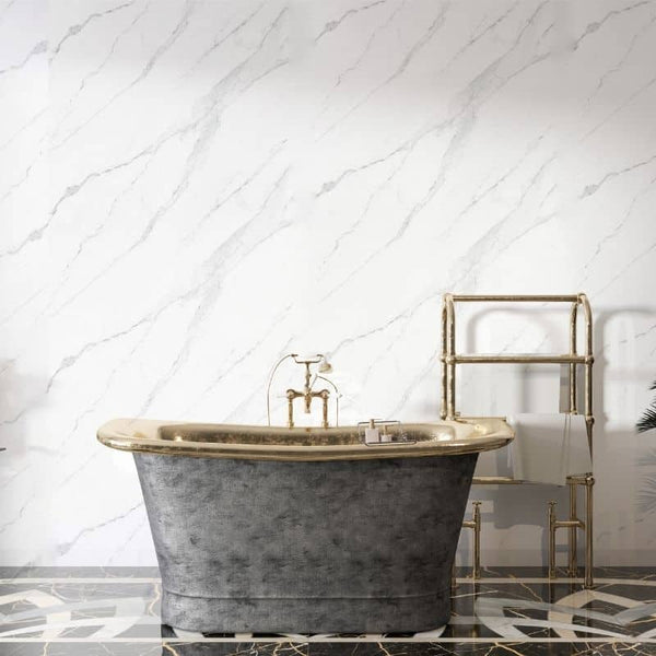 Marble Effect Bathroom Wall Panels | The Panel Company