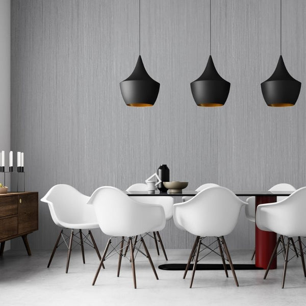 Abstract Brushed Effect Silver PVC Panels | The Panel Company