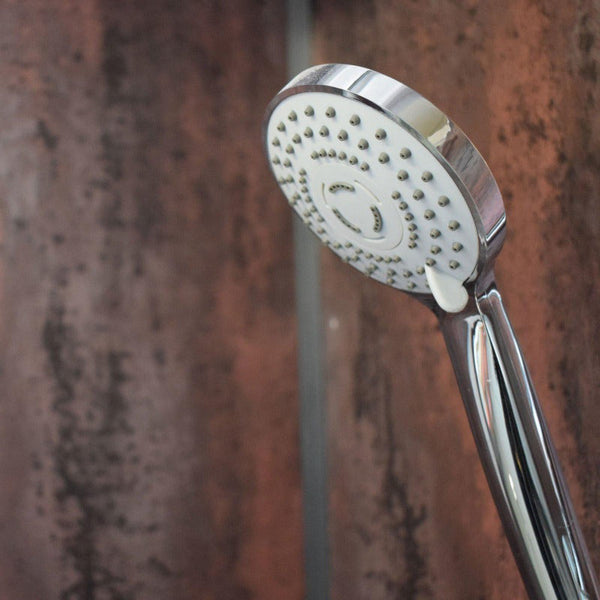 Large Brushed Red Copper 1.0m x2.4m Shower Panel - The Panel Company