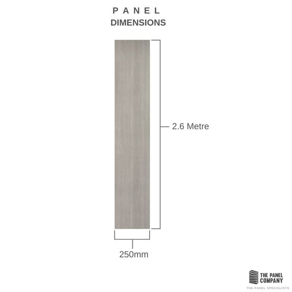 Grey Ash Wood Effect Wall Panel | The Panel Company