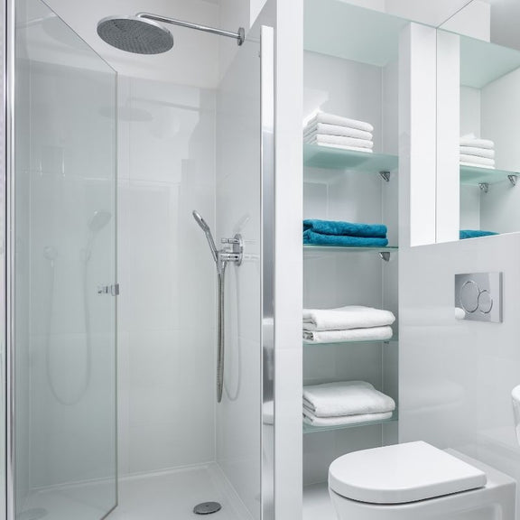 High Gloss White PVC Shower Panels | The Panel Company