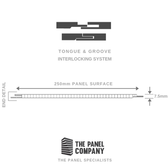 Marino Wood Effect PVC Bathroom Panels | The Panel Company
