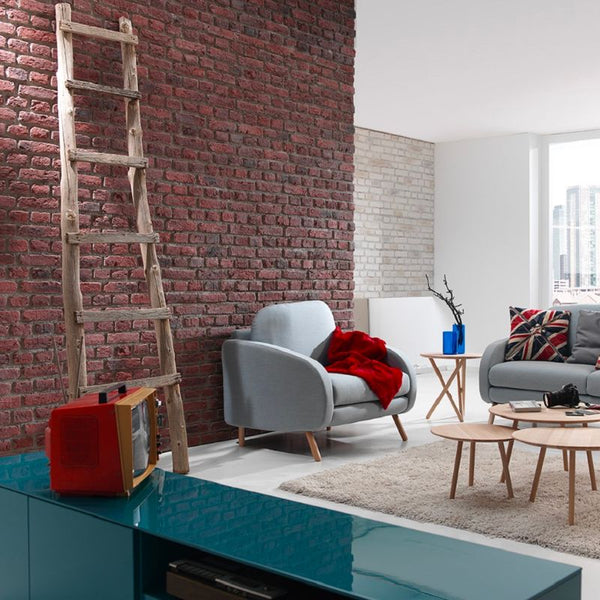 Old British Brick Aged Red | Panel Stone | Wall Boards | Panel Co