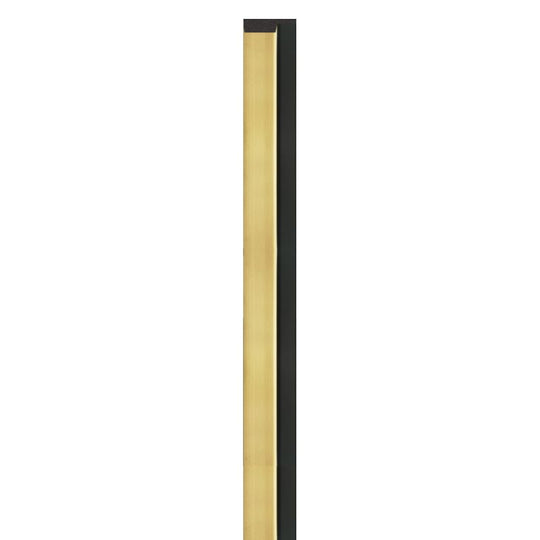 Gold Metallic Slat Wall Trim | The Panel Company
