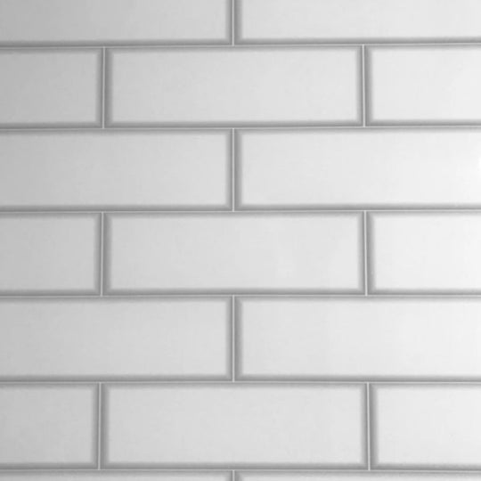 Buy London White Tile Shower Panel | The Panel Company
